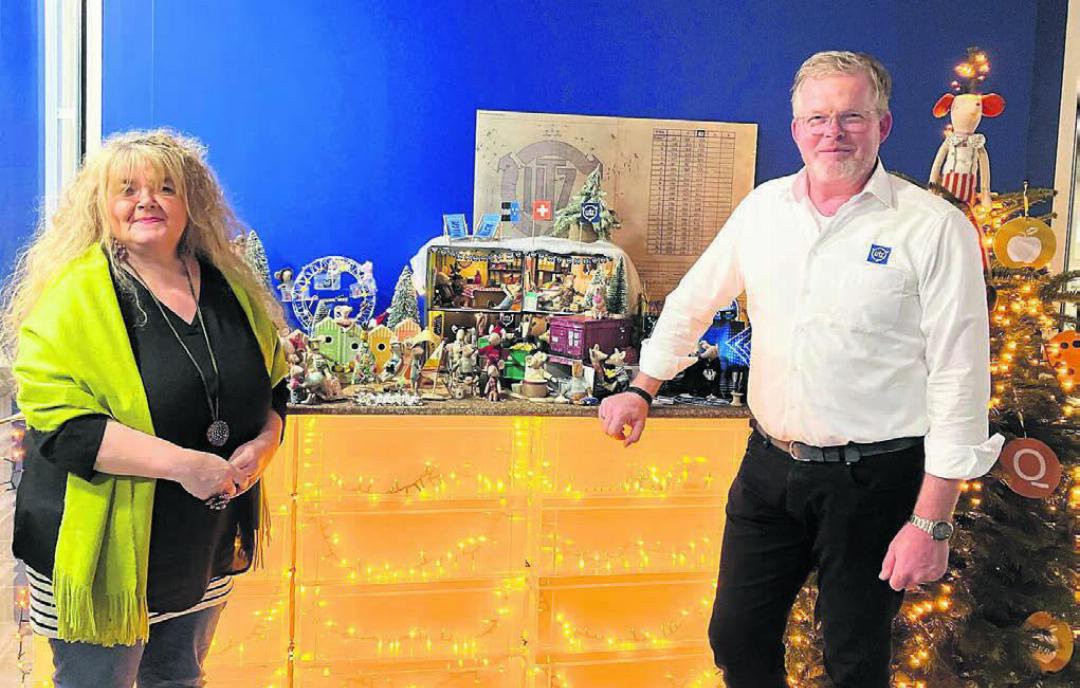 Weihnachtskrippe als Rückblick